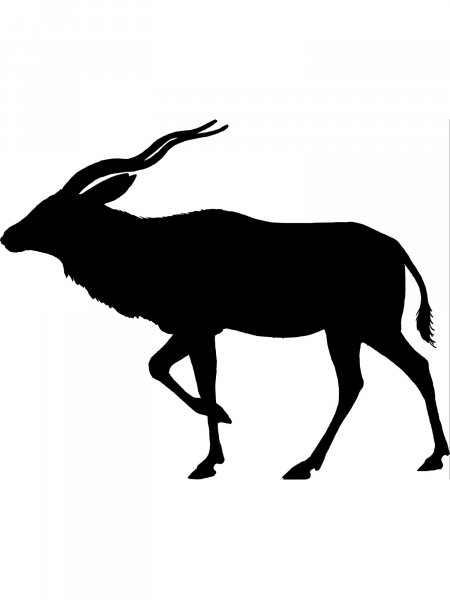 Free printable Antelope stencils and templates