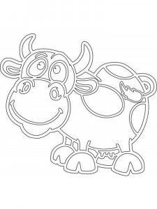 Cow stencils and templates - Free PDF Printables
