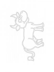 Cow stencils and templates - Free PDF Printables