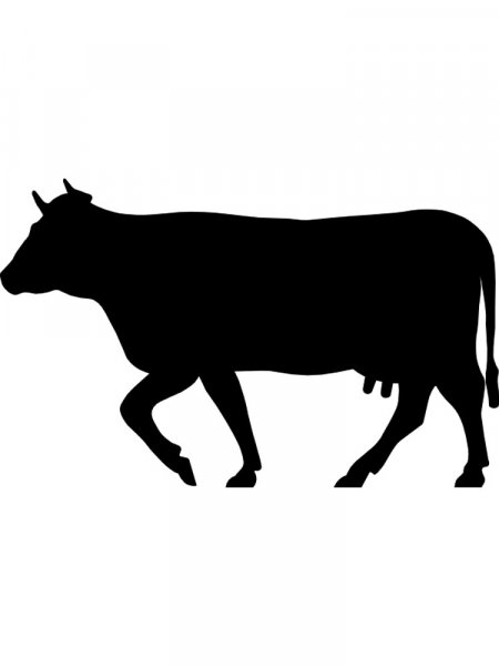 Free printable Cow stencils and templates
