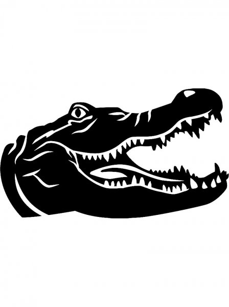 Free printable Crocodile stencils and templates