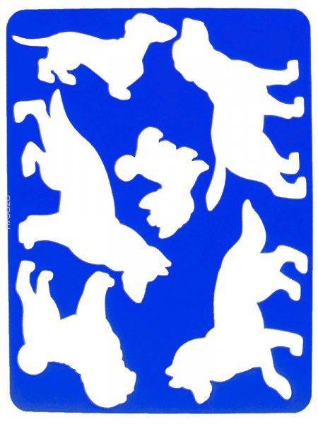 Dog stencils and templates - Free PDF Printables