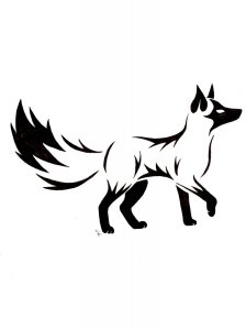 Fox stencils and templates - Free PDF Printables