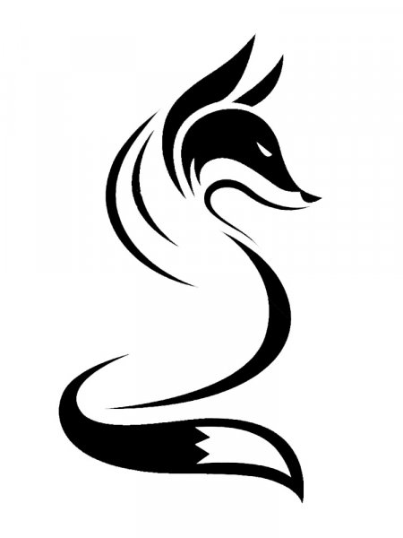 Fox stencils and templates - Free PDF Printables