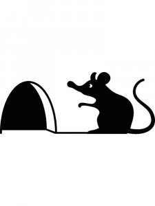 Mouse stencils and templates - Free PDF Printables