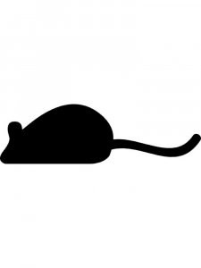 Mouse stencils and templates - Free PDF Printables