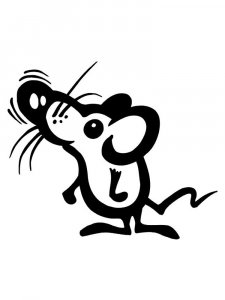 Mouse stencils and templates - Free PDF Printables