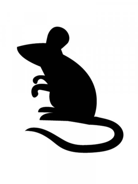 Mouse stencils and templates - Free PDF Printables