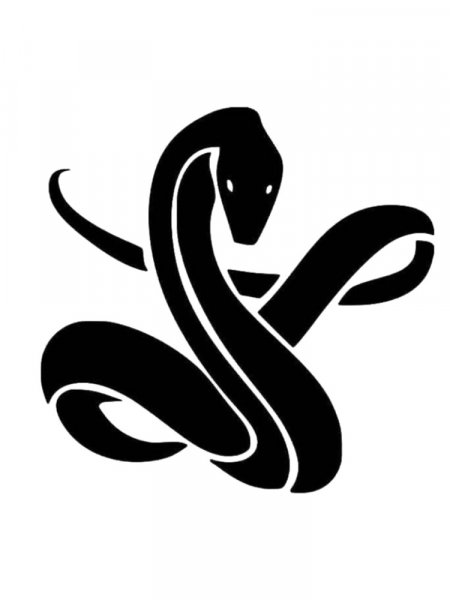 Snake stencils and templates - Free PDF Printables