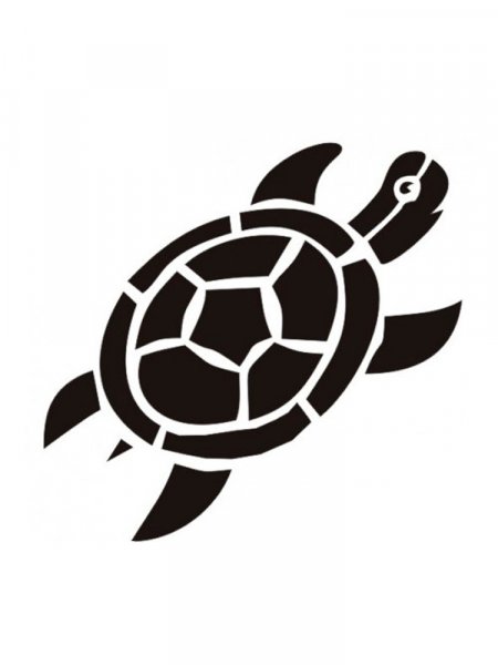 Turtle stencils and templates - Free PDF Printables