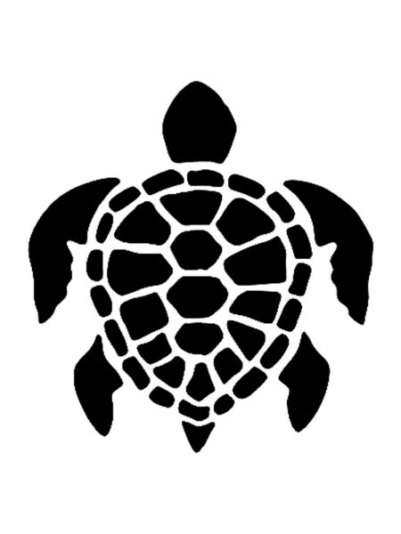 Turtle stencils and templates - Free PDF Printables