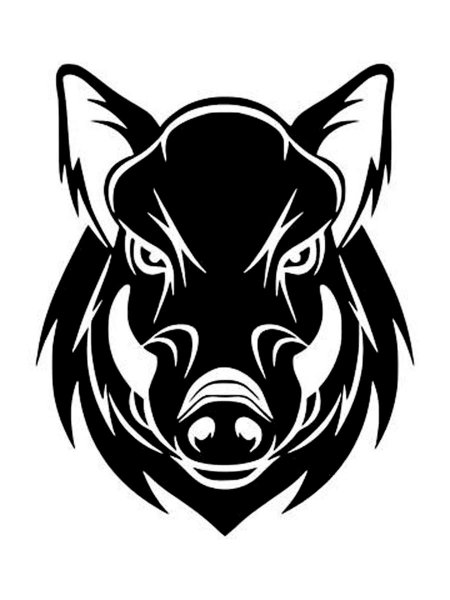 Warthog stencils - Free PDF Printables
