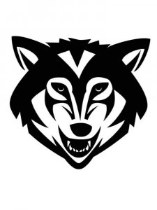 Wolf stencils and templates - Free PDF Printables