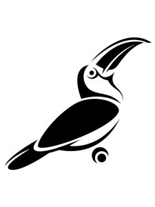 Toucan stencils and templates - Free PDF Printables