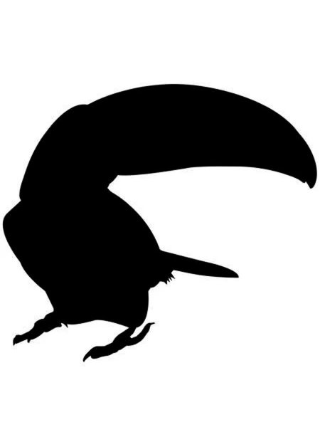 Toucan stencils and templates - Free PDF Printables
