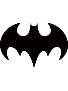 Free printable Batman stencils and templates