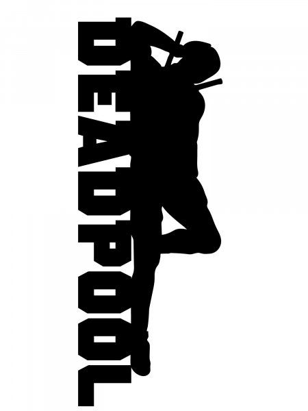 Free printable Deadpool stencils and templates