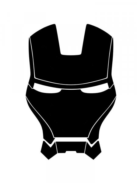 Free printable Iron Man stencils and templates