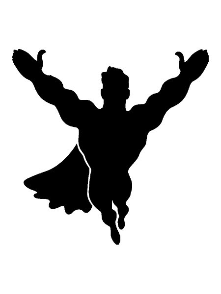 Free printable Superman stencils and templates