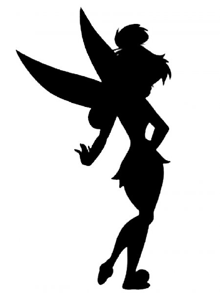Free printable Tinker Bell stencils and templates