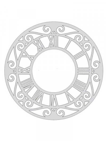 Free printable Clock stencils and templates