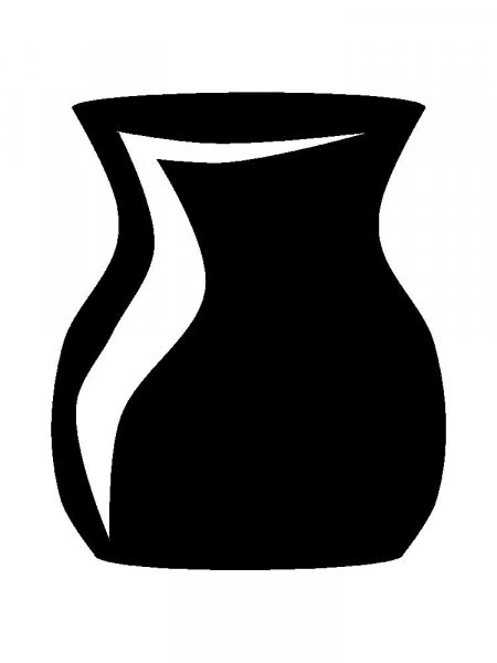 Free printable Vase stencils and templates