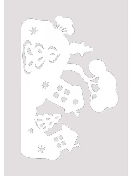 Free printable Window stencils and templates