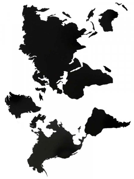 Free printable World Map stencils and templates