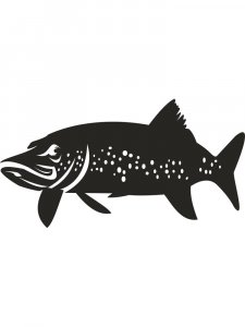 Free printable Pike stencils and templates