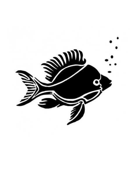 Free printable Fish stencils and templates