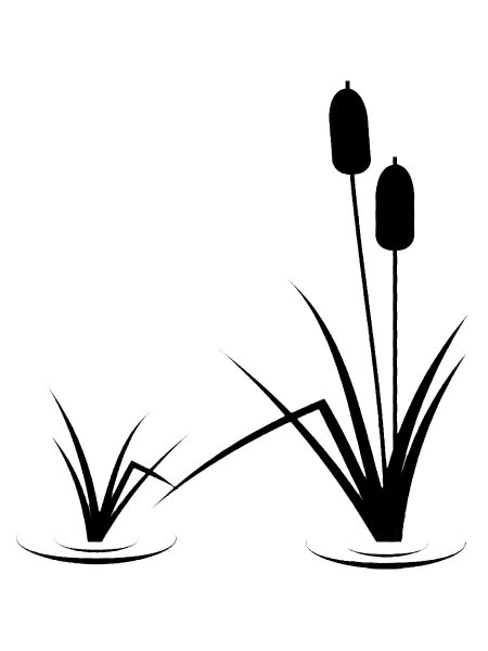 Free printable Bulrush stencils and templates
