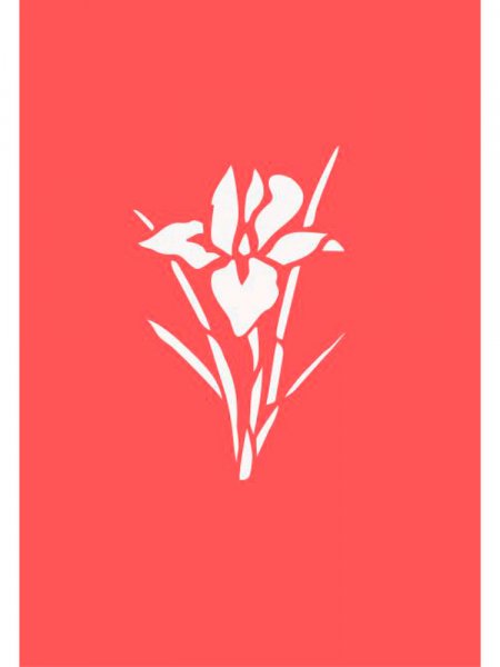 Free printable Iris stencils and templates