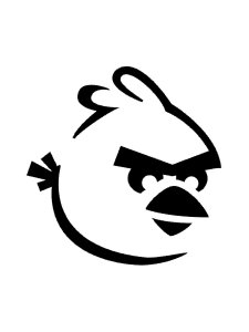 Free printable Angry Birds stencils and templates