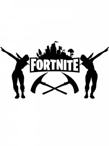 Free printable Fortnite stencils and templates