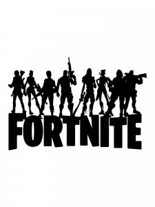 Free printable Fortnite stencils and templates