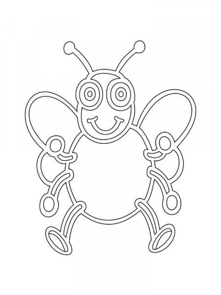 Fly stencils and templates - Free PDF Printables