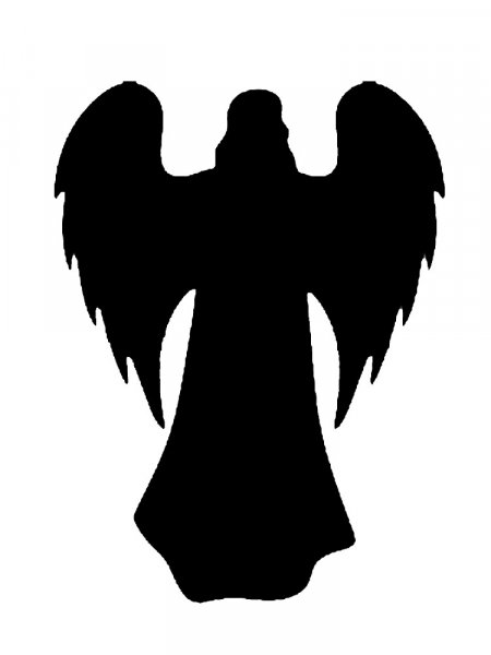 Free printable Angel stencils and templates