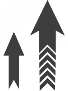 Free printable Arrows stencils and templates