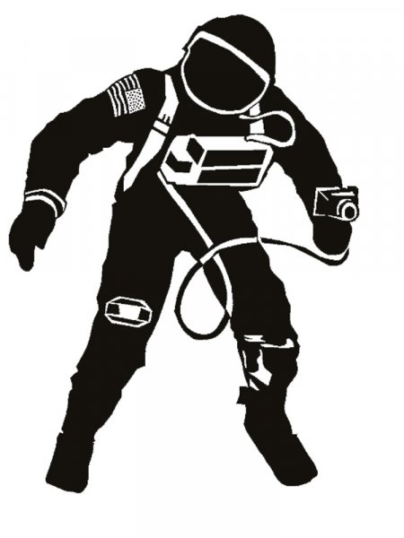 Free printable Astronaut stencils and templates