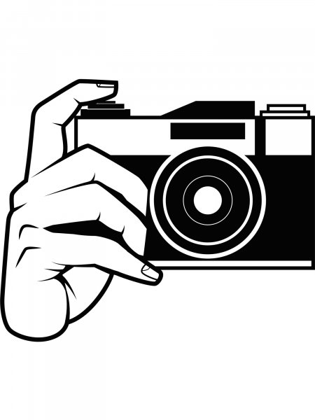 Free printable Camera stencils and templates