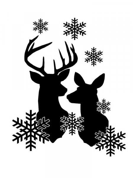 Weihnachten schablonen herunterladen und ausdrucken