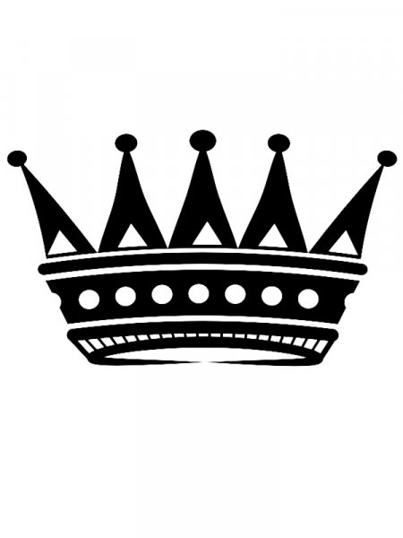 Free printable Crown stencils and templates