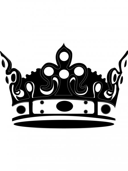 Free printable Crown stencils and templates
