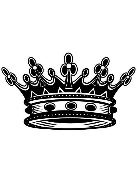 Free printable Crown stencils and templates
