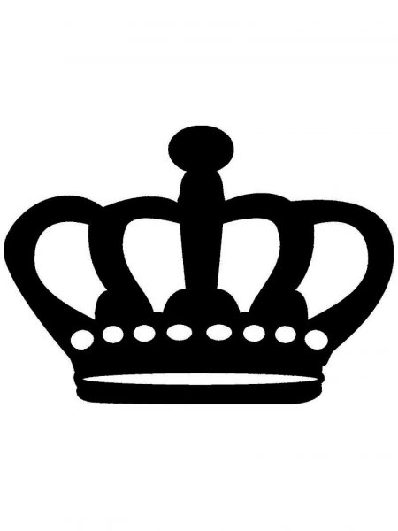 Free printable Crown stencils and templates