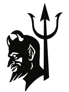 Free printable Devil stencils and templates