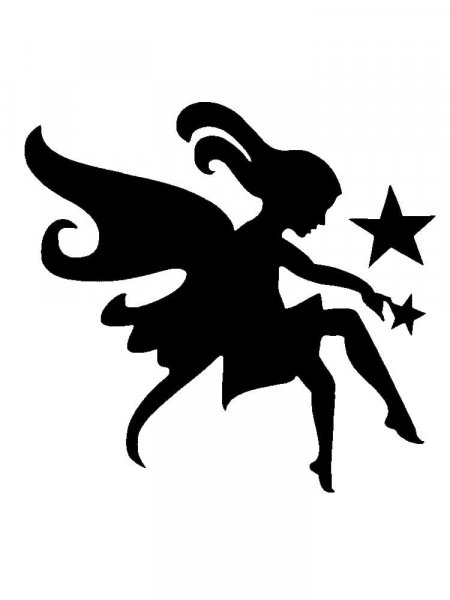 Free printable Fairy stencils and templates