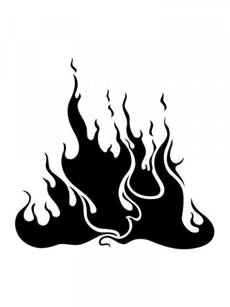 Free printable Fire stencils and templates