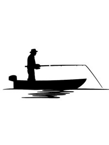 Free printable Fisherman stencils and templates