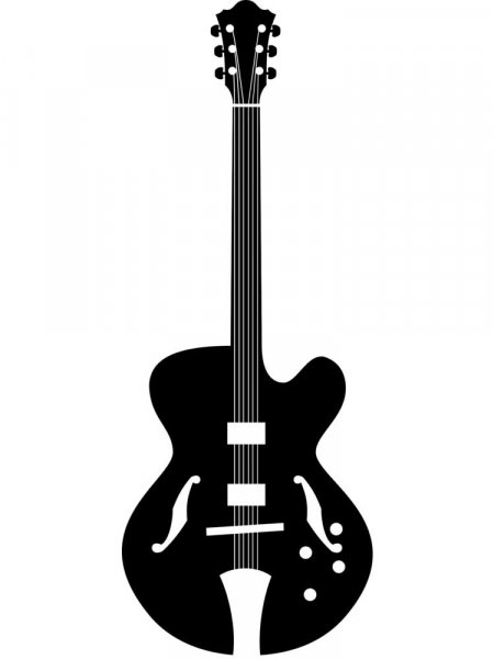 Free printable Guitar stencils and templates